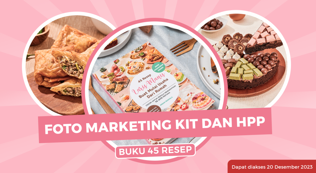 File Foto Marketing Kit & HPP Produk Buku 45 Resep – Endah Rusmala